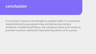 Introduction of Amazon ecommercesite.pptx