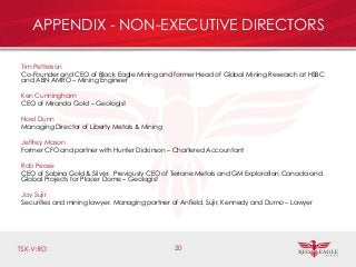 Red Eagle Mining Presentation | PDF