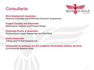 Red Eagle Mining Presentation | PDF | South America Travel | Travel Locations