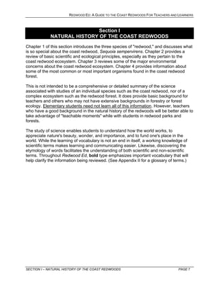 NATURAL HISTORY OF THE COAST REDWOODS | PDF
