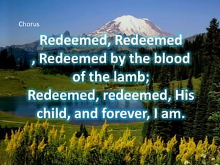 Redeemed | PPTX