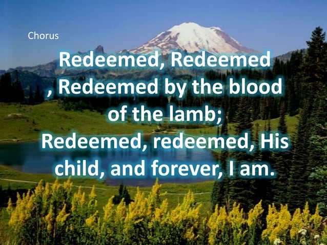 Redeemed | PPTX