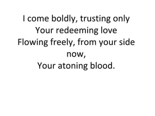 Redeeming Love | PPT