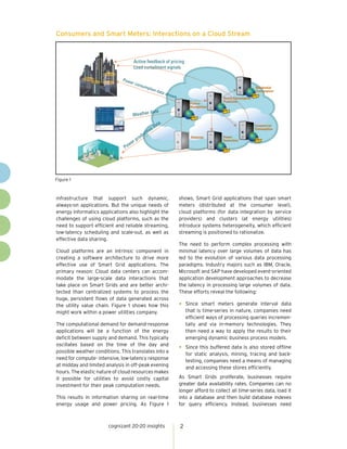 Redefining Smart Grid Architectural Thinking Using Stream Computing | PDF