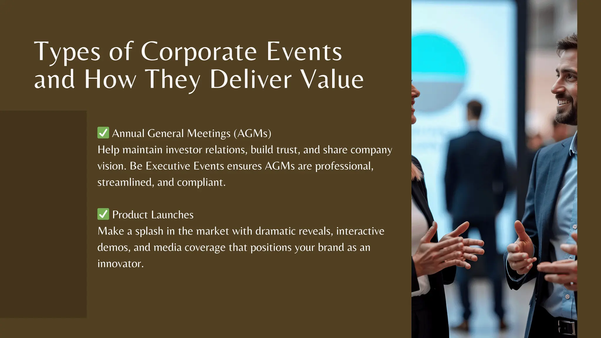 Redefining Business Experiences: The Role of a Corporate Event ...