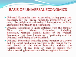 REDEFINING ECONOMICS AMDIST THE GLOBAL ECONOMIC CRISIS | PPT