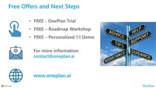 Redefining Enterprise Work Management - All new Microsoft Planner and OnePlan | PDF