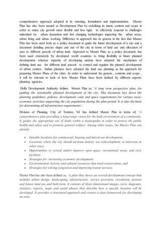 Redefining master plans for smart and sustainable cities | DOCX