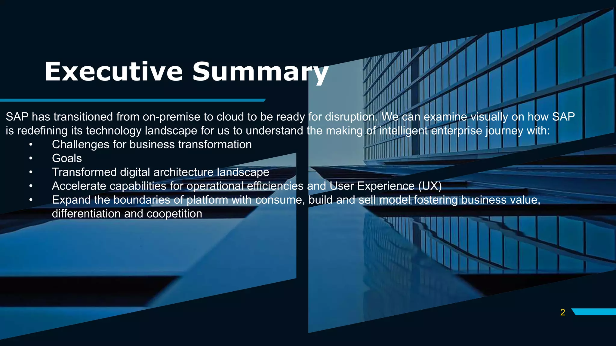 Redefining SAP technology landscape | PPT