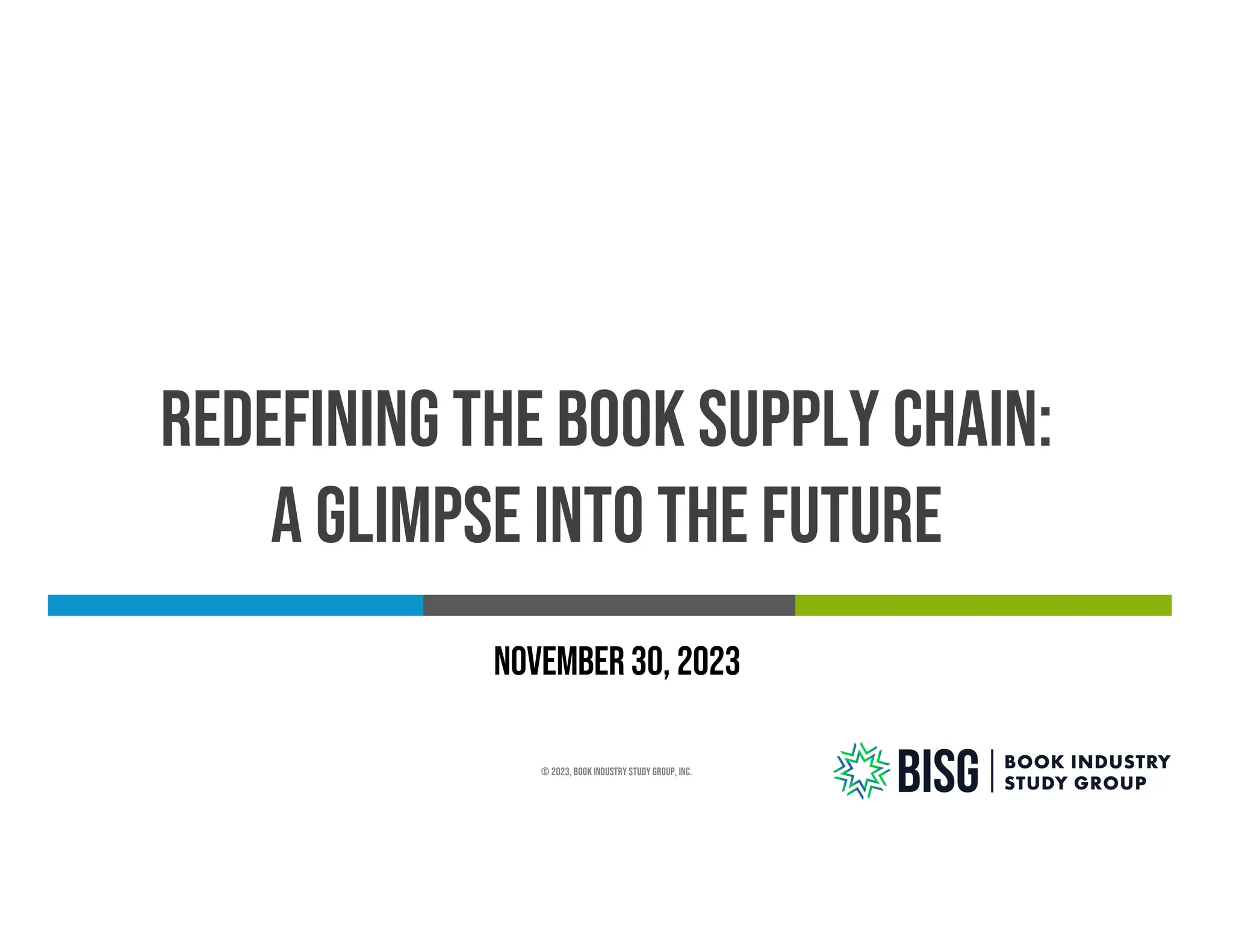 Redefining the book supply chain: A glimpse into the future - Tech ...