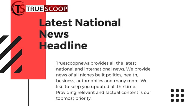 Latest National English News Headline | PPT