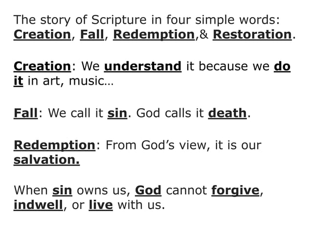 What is Redemption? | PPTX