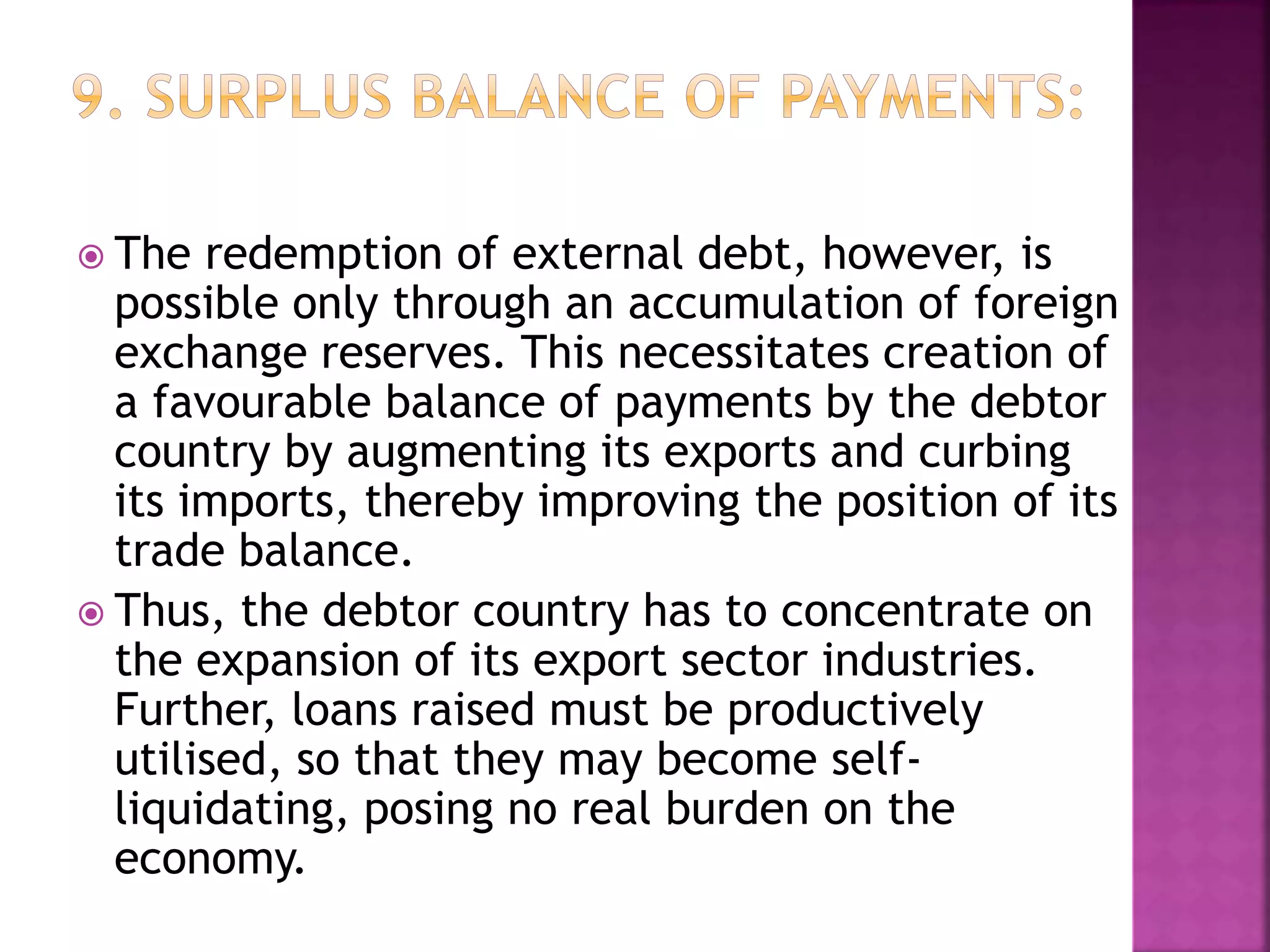 Redemption of public debt | PPTX