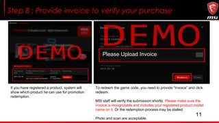 Redemption process | PPT