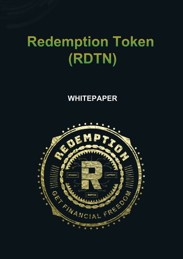 Redemption Token Whitepaper.pdf | Free Download