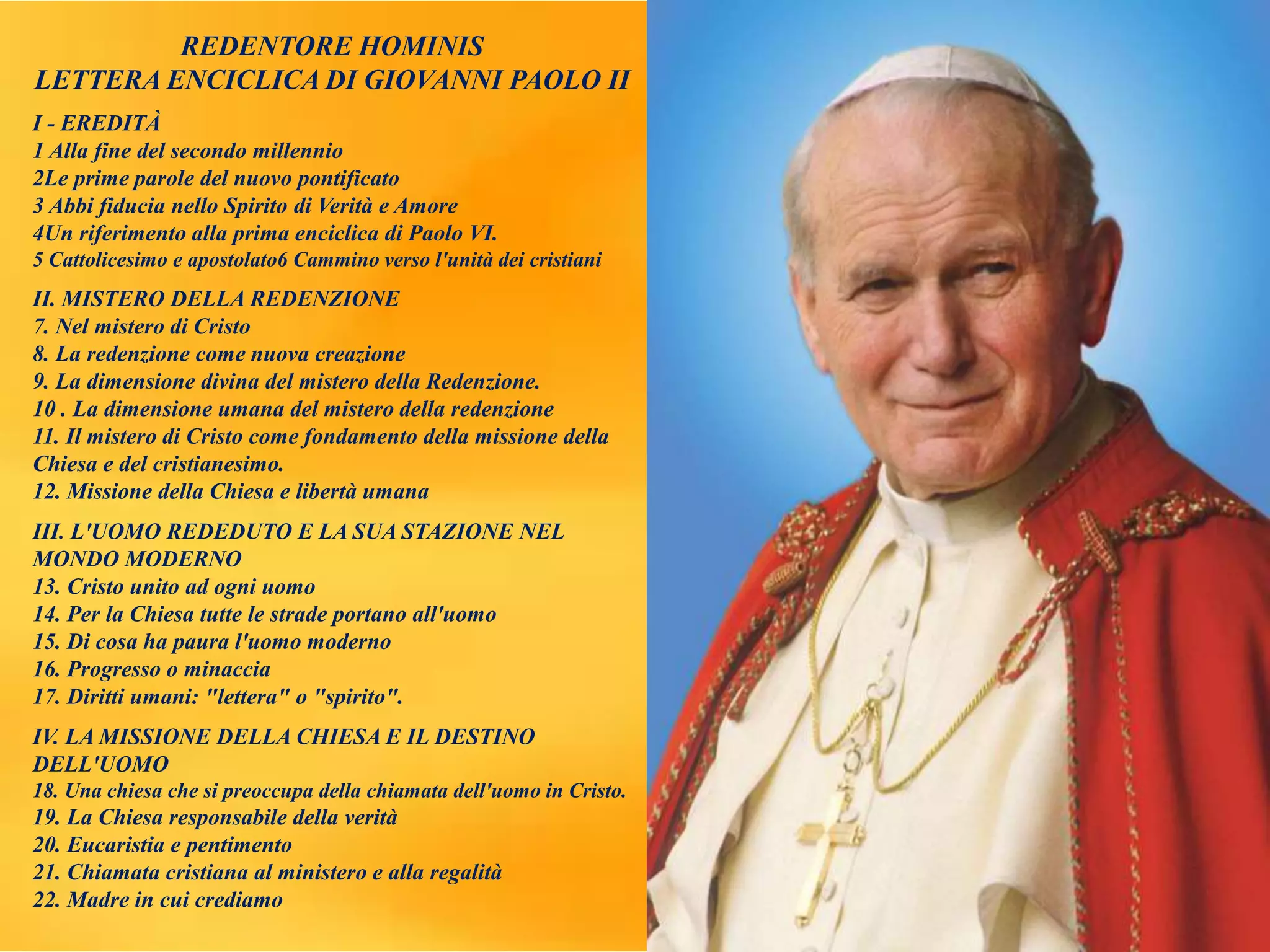 redemptor hominis - John Paul II - Italiano.pptx