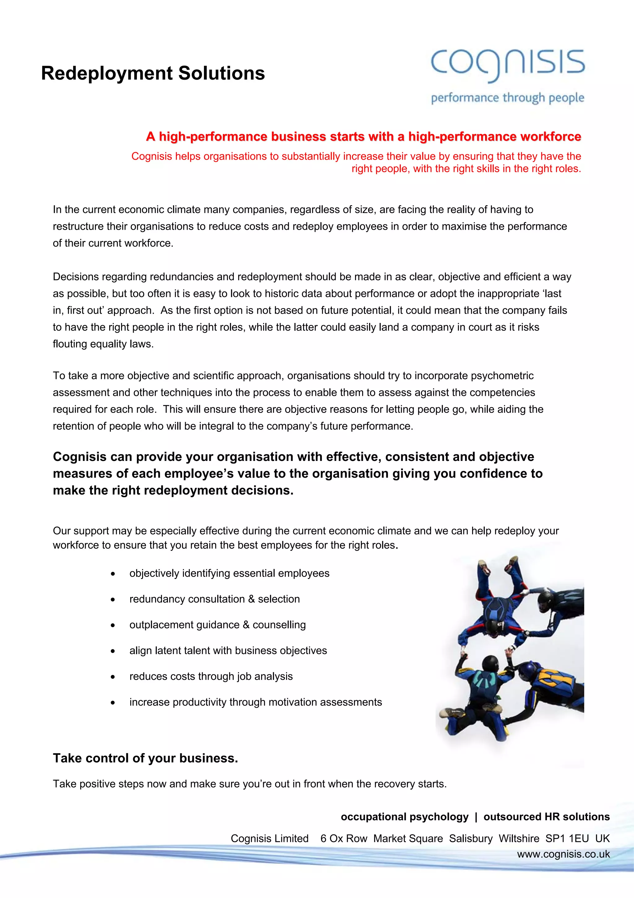 Redeployment Solutions | PDF