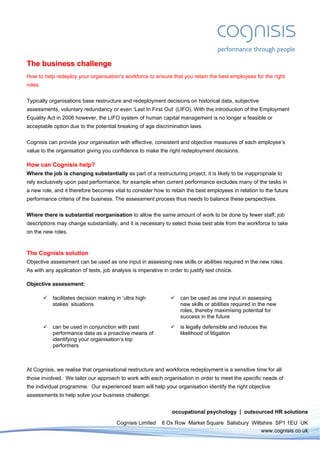 Redeployment Solutions | PDF