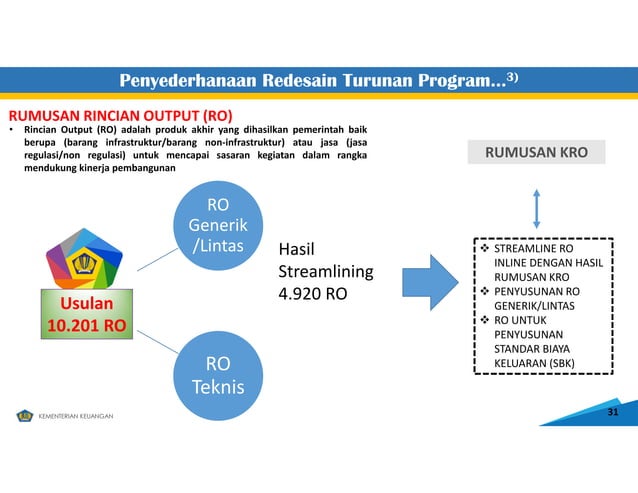 Redesain sistem perencanaan dan penganggaran kementerian dan lembaga | PDF