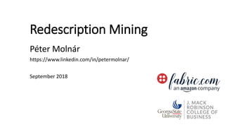 Redescription Mining | PPT