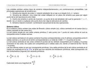 Redes cristalinas | PDF