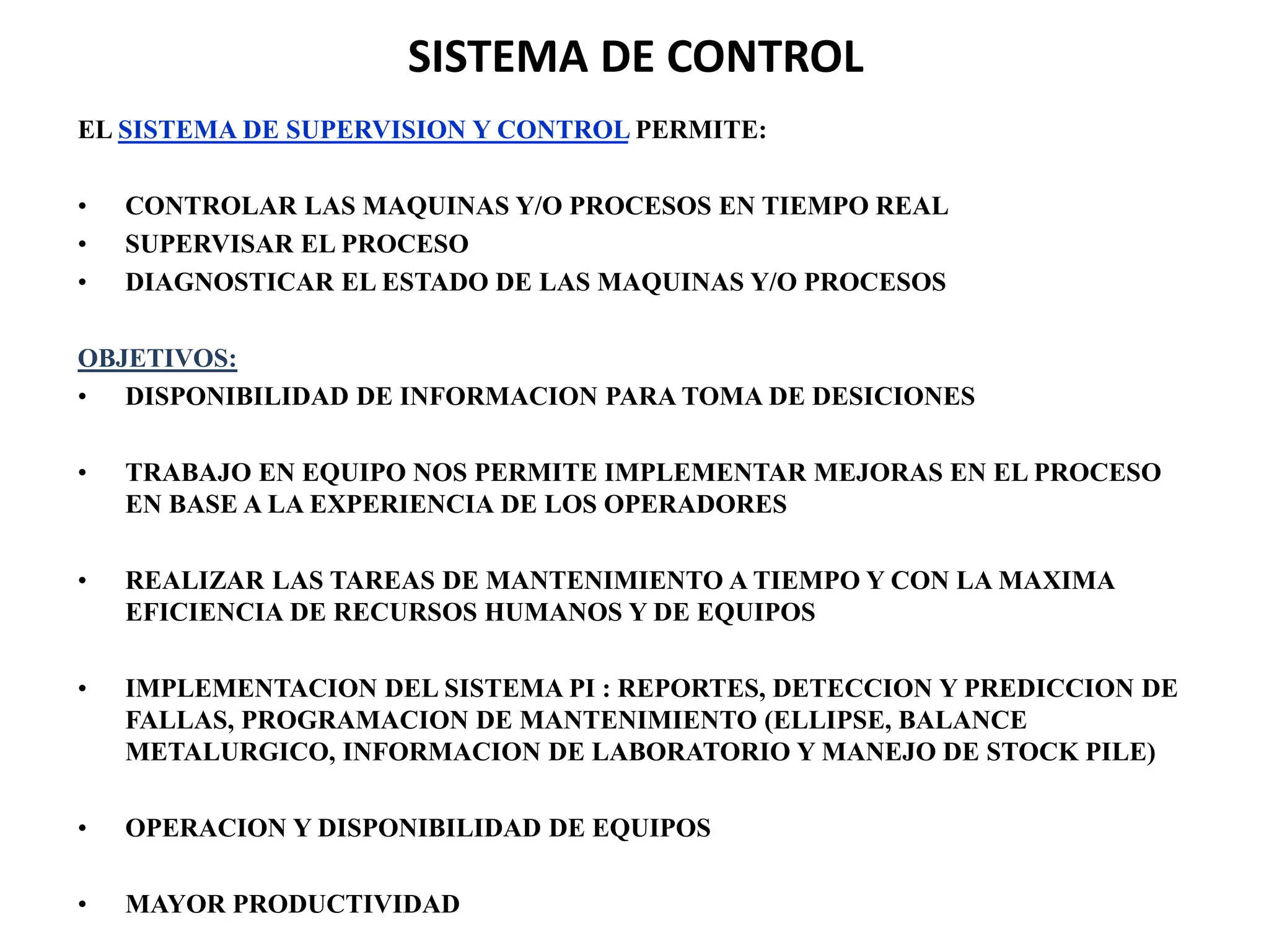 Redes de control industrial | PPT