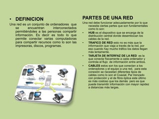 Redes de informacion | PPT