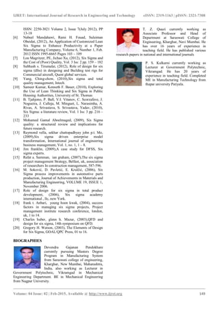 Redesign and manufacturing by using dmadv method | PDF