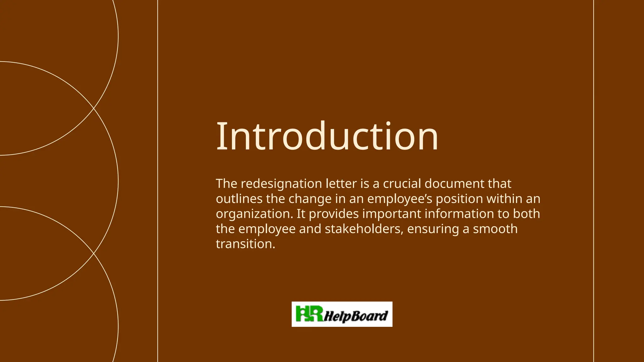 Redesignation Letter Sample, Redesignation Letter Example | PPTX