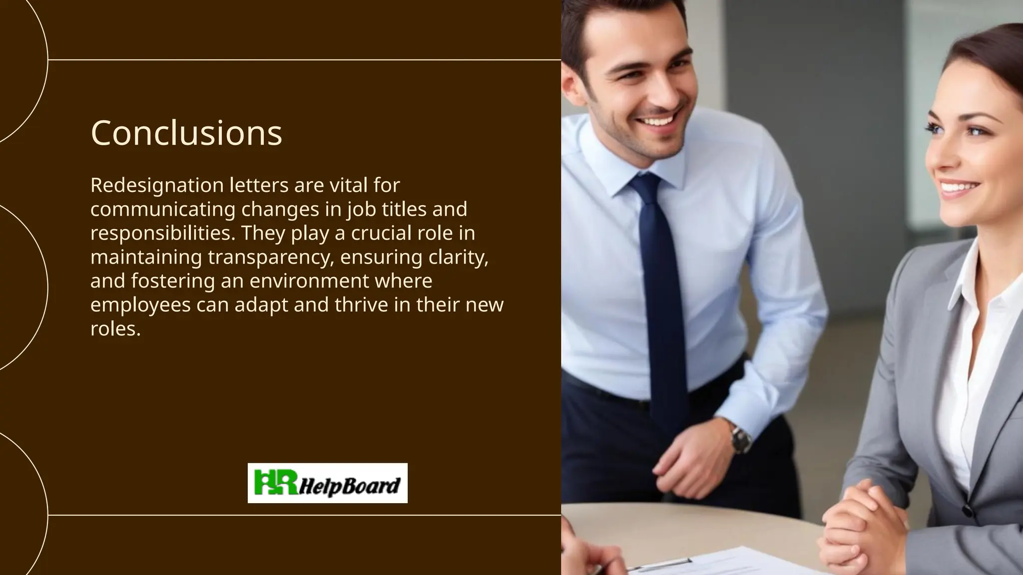 Redesignation Letter Sample, Redesignation Letter Example | PPTX