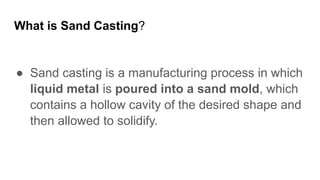 Redesign for casting Design for manufacturing and assembly | PPTX