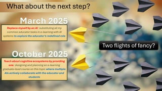 Redesigning Education as a Cognitive Ecosystem: Practical Insights into ...