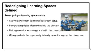 Redesigning Learning Spaces | PPT