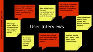 Redesigning Snacpchat Interface - User Interface | PPT