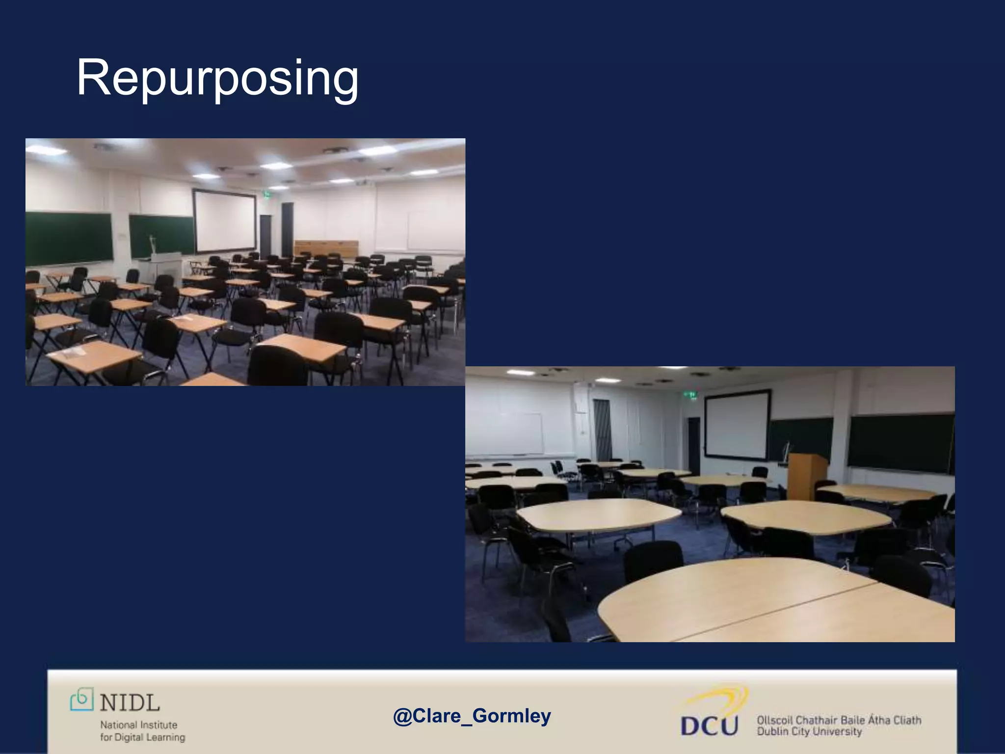 Redesigning the classroom: a small-scale case study | PPTX | Education ...