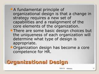 Redesigning the Human Resource Department | PPT