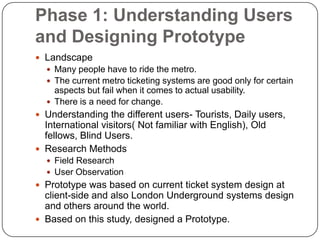 Redesigning the metro ticketing system | PPTX | Rail Travel | Travel Type