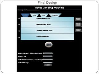Redesigning the metro ticketing system | PPTX | Rail Travel | Travel Type
