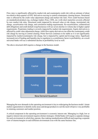 Redesigning the new investment banking model | PDF