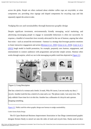Redesigning the Unremarkable. Trash bins | PDF