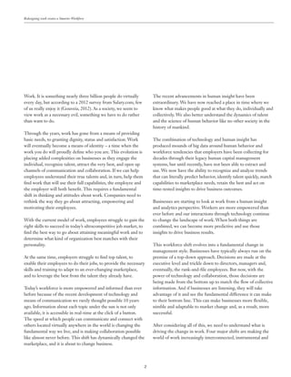Redesigning work creates a smarter workforce | PDF