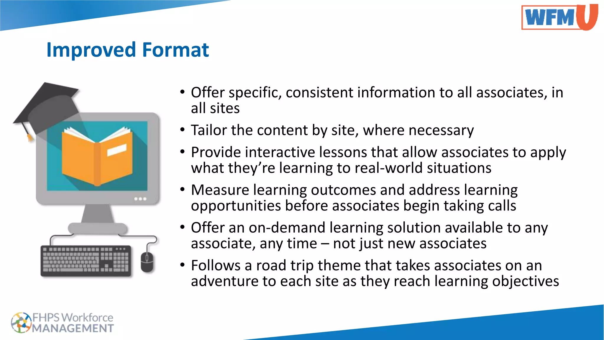 WFM University: Redesigning Workforce Management Training | PPT