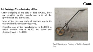 Redesign of traditional weeding hoe | PDF
