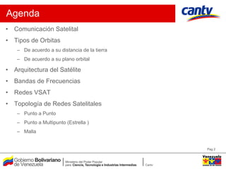 Redes satelitales - UNEFA | PPT