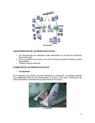 Redes satelitales | DOCX