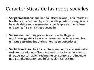 Redes sociales: definición y términos | PPTX