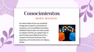 Compartiendo conocimiento en redes sociales | PDF