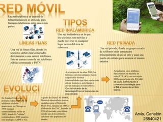 Redes telefonicas | PPTX