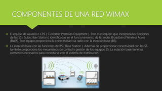 Redes wman | PPTX