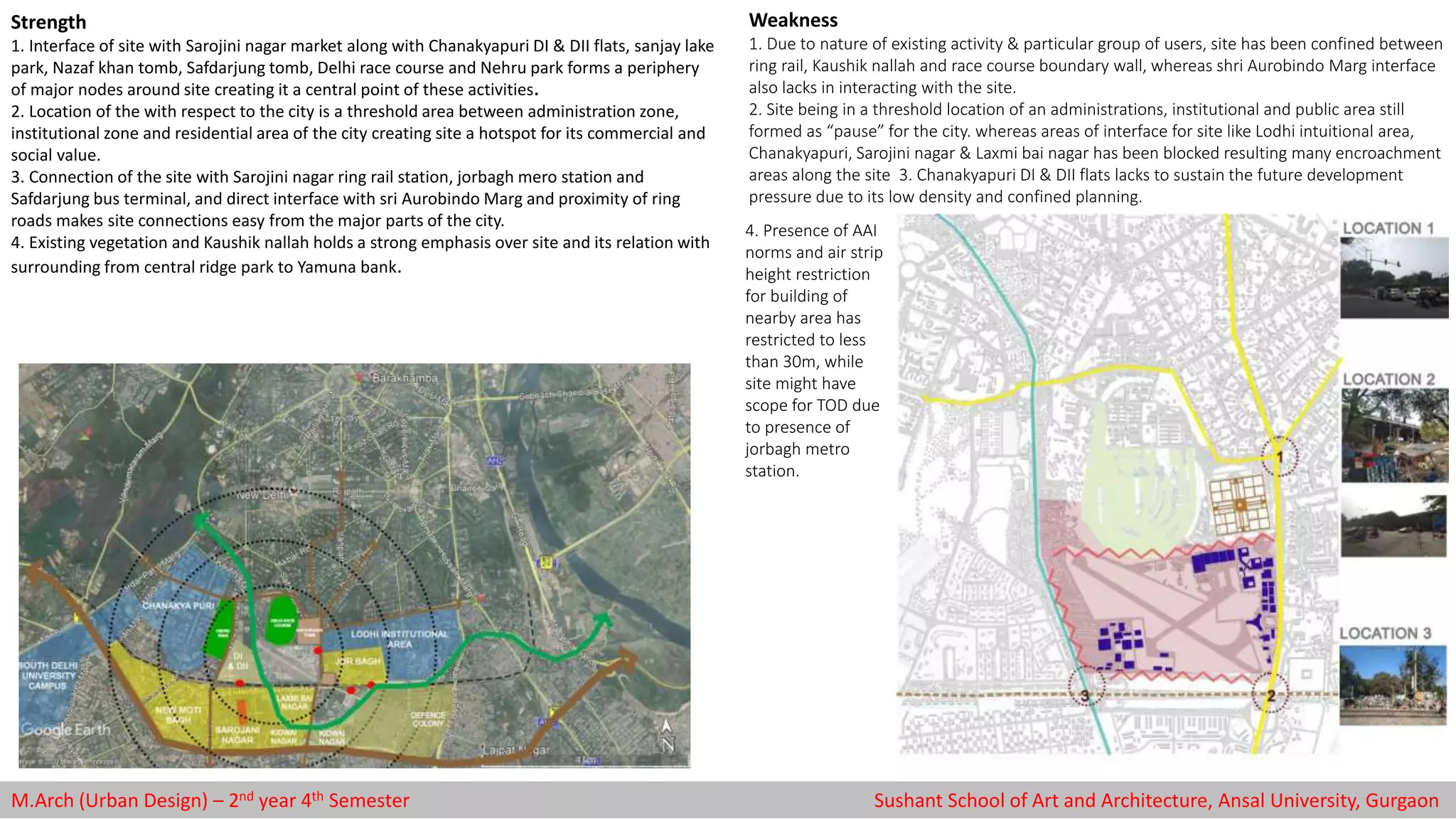 Redevelopment of an uban lost space( A case of Safdarjung Airport) | PPTX